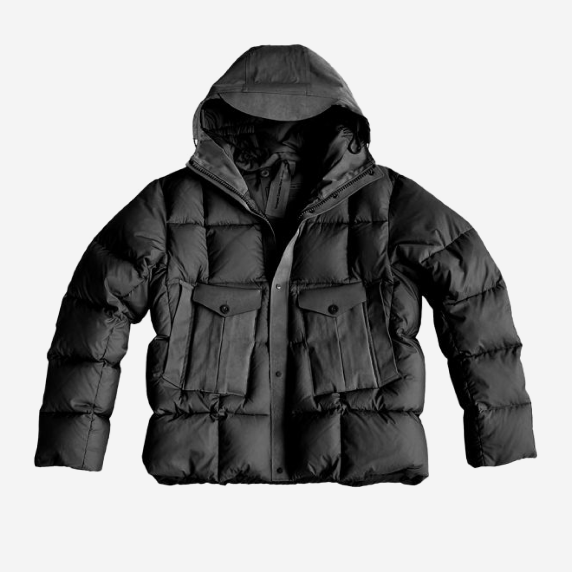 텐씨 템페스트 콤보 다운 자켓 블랙 | Ten C | KREAM