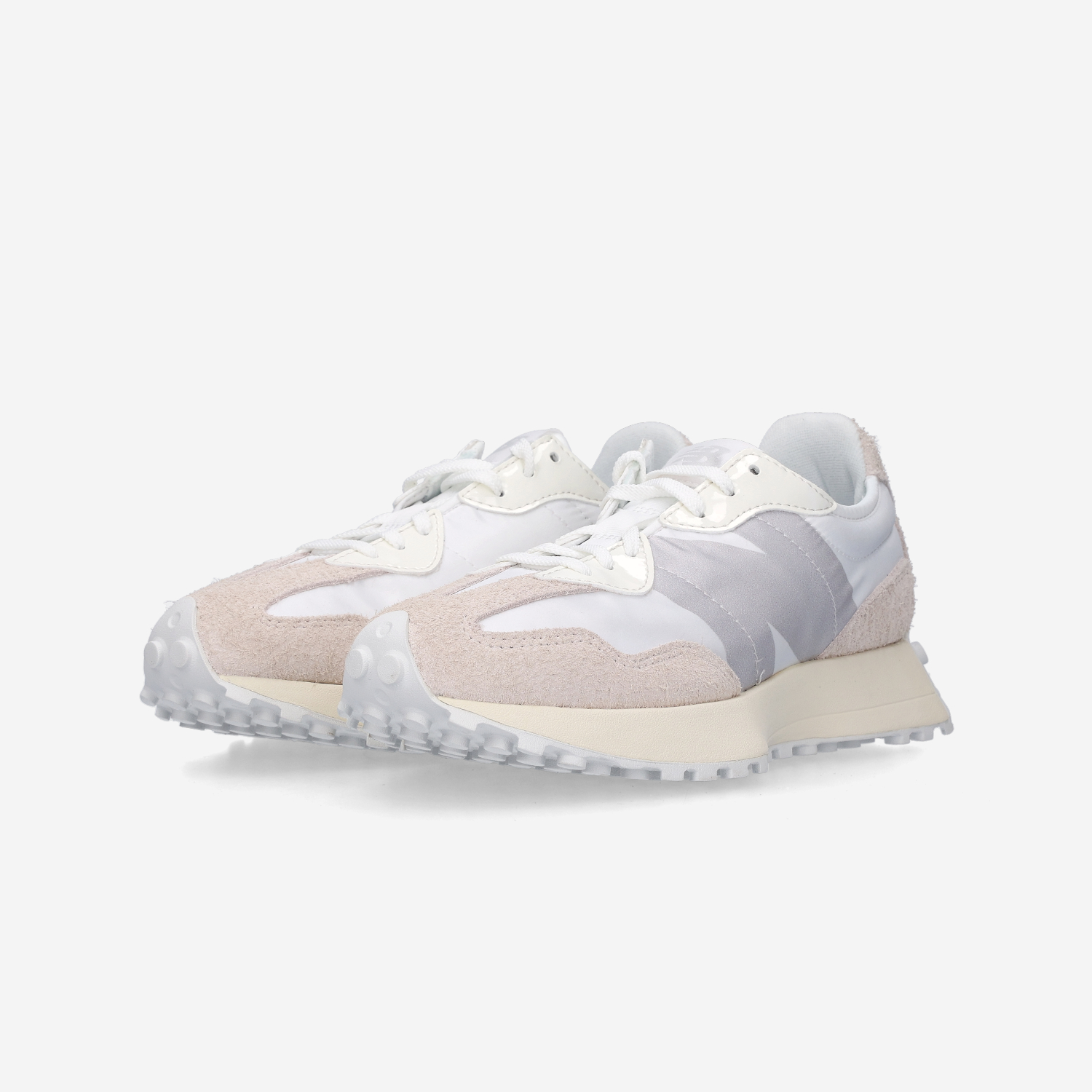 (W) 뉴발란스 327 화이트 문빔 | KREAM