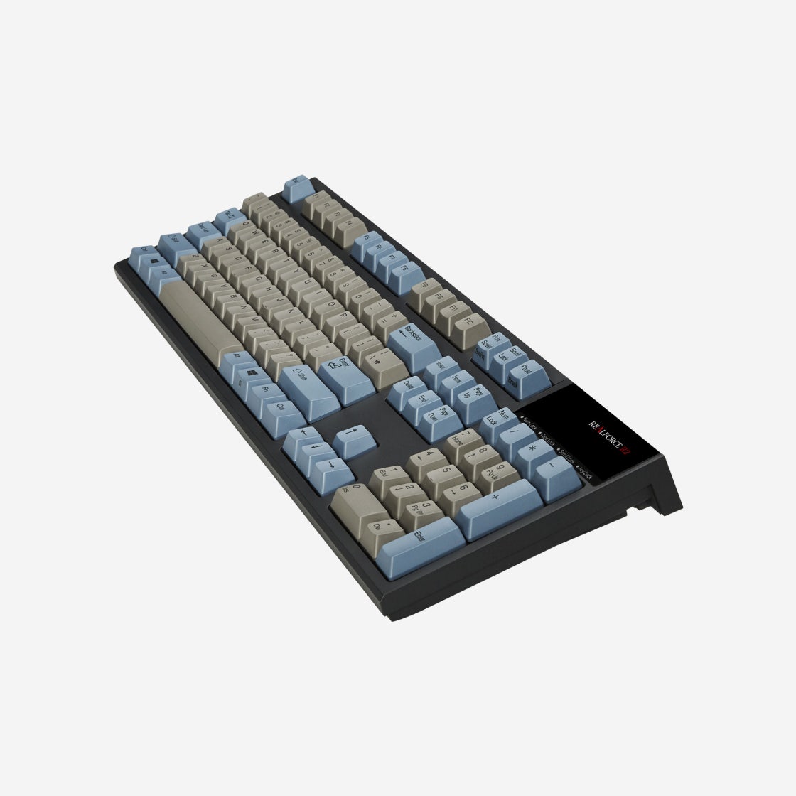리얼 포스 R2 영문 45g 키보드 그레이 블루 (국내 정식 발매 제품) | Real Force | KREAM