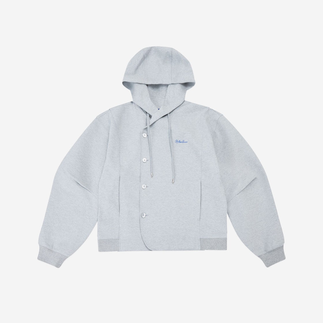 아더에러 플루익 로고 후드 집업 그레이 | Ader Error | KREAM