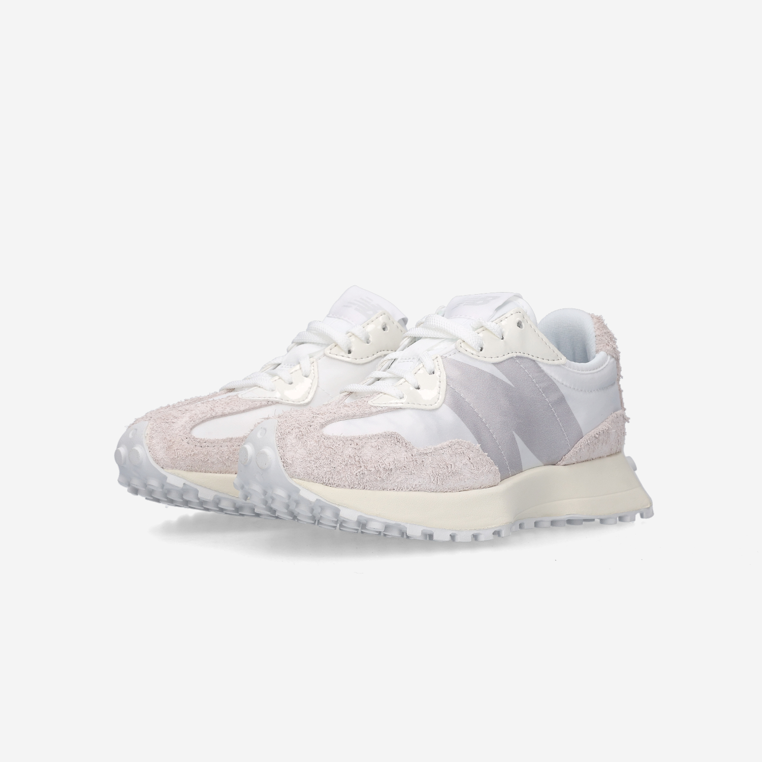 (W) 뉴발란스 327 화이트 문빔 | KREAM