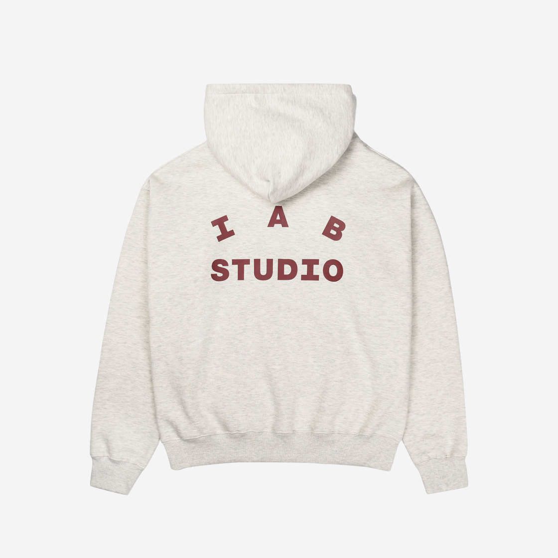 아이앱 스튜디오 후드 오트밀 버건디 | IAB Studio | KREAM