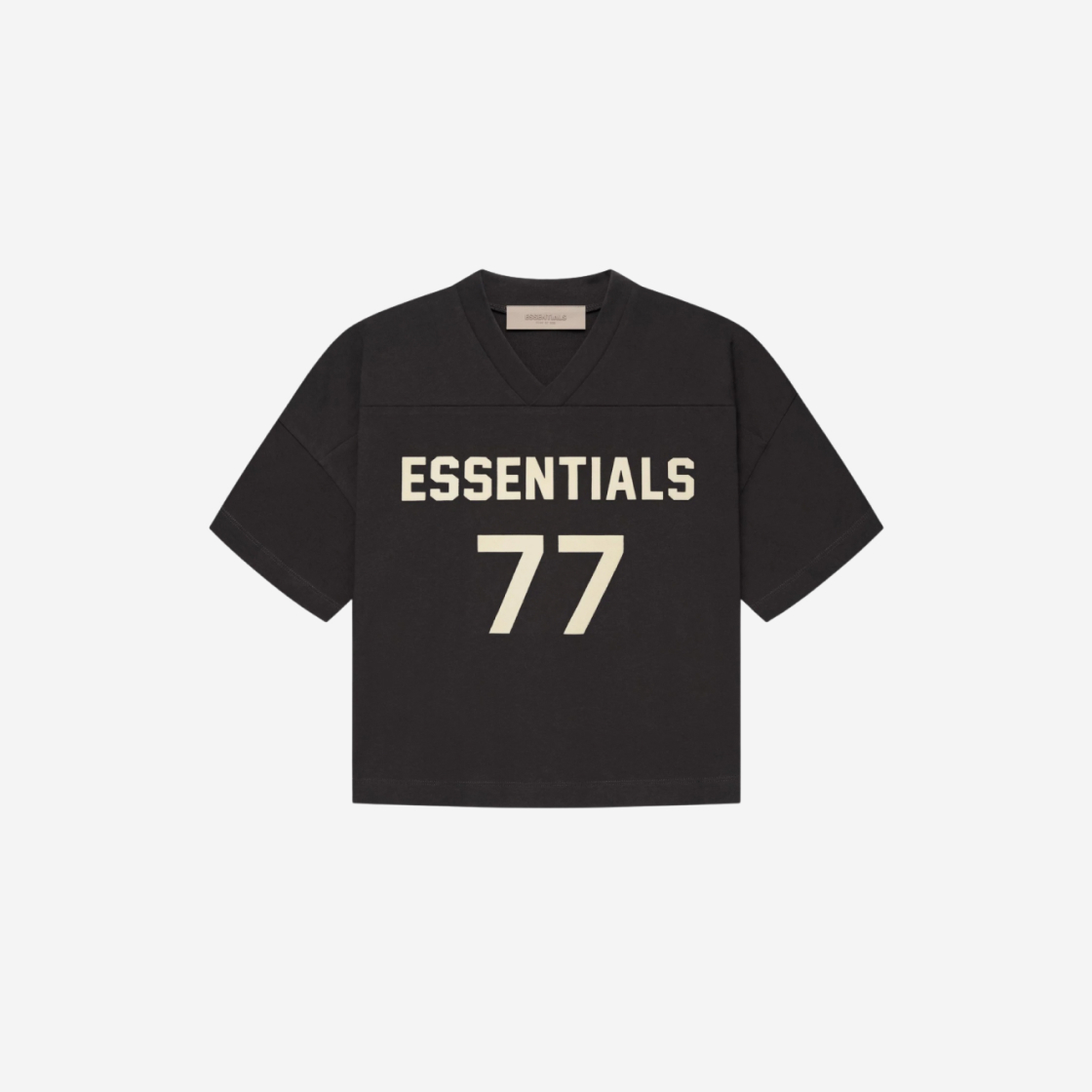 (키즈) 에센셜 77 풋볼 티셔츠 아이언 - 22SS | Essentials | KREAM