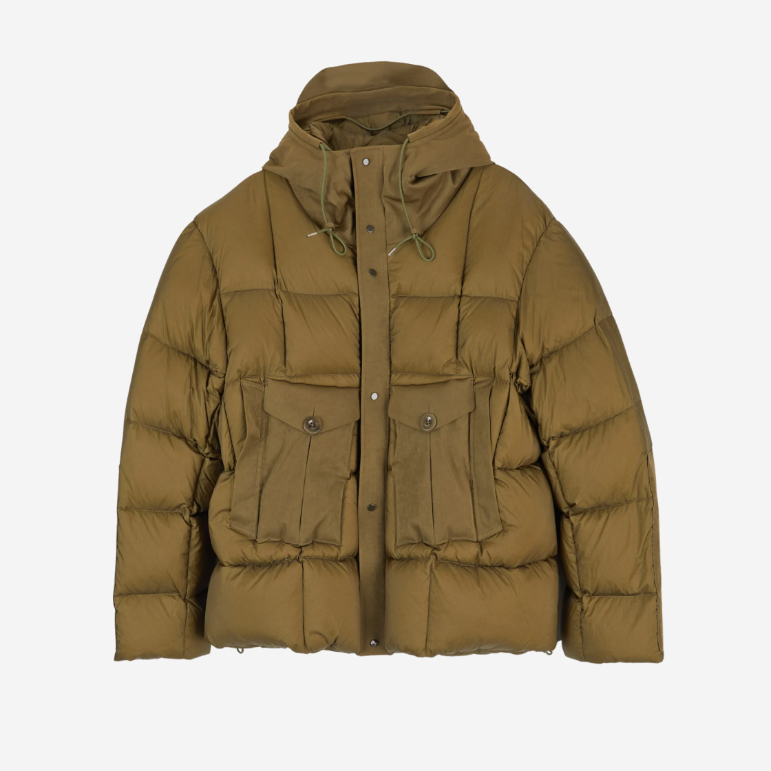 텐씨 템페스트 콤보 다운 자켓 올리브 | Ten C | KREAM