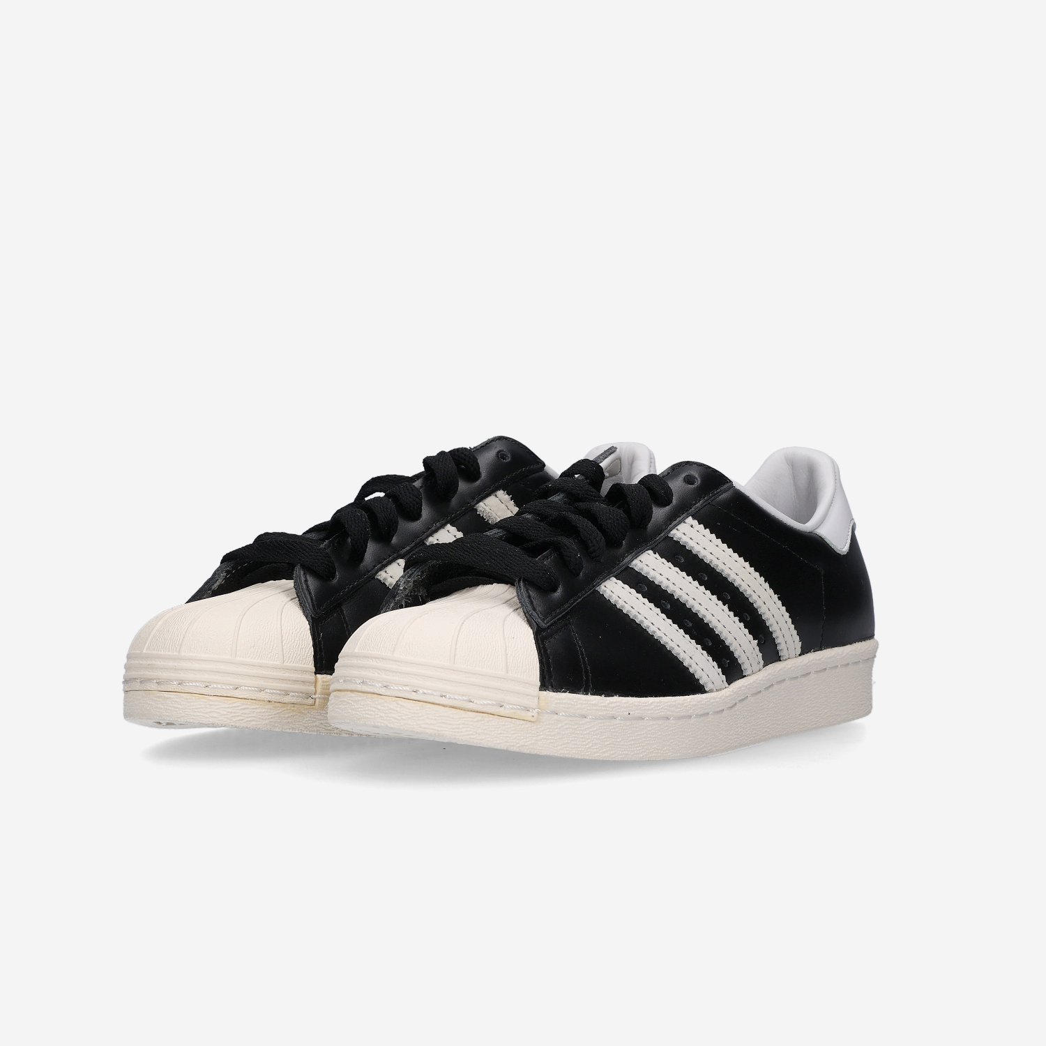 아디다스 슈퍼스타 80s 디럭스 TF 블랙 빈티지 화이트 | KREAM
