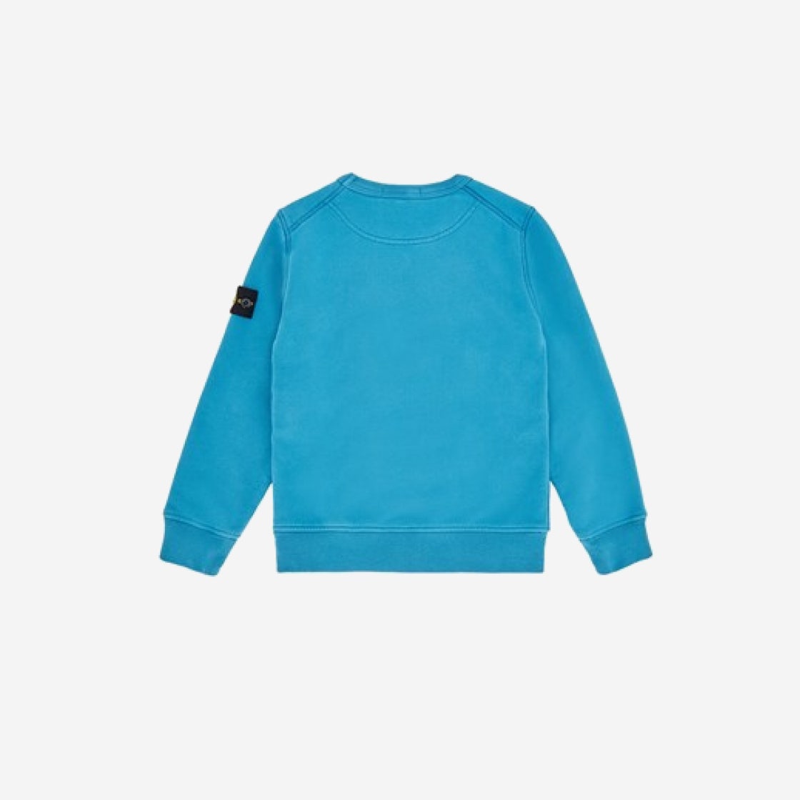 (키즈) 스톤 아일랜드 61340 코튼 플리스 크루넥 스웨트셔츠 코발트 블루 - 22FW | Stone Island | KREAM