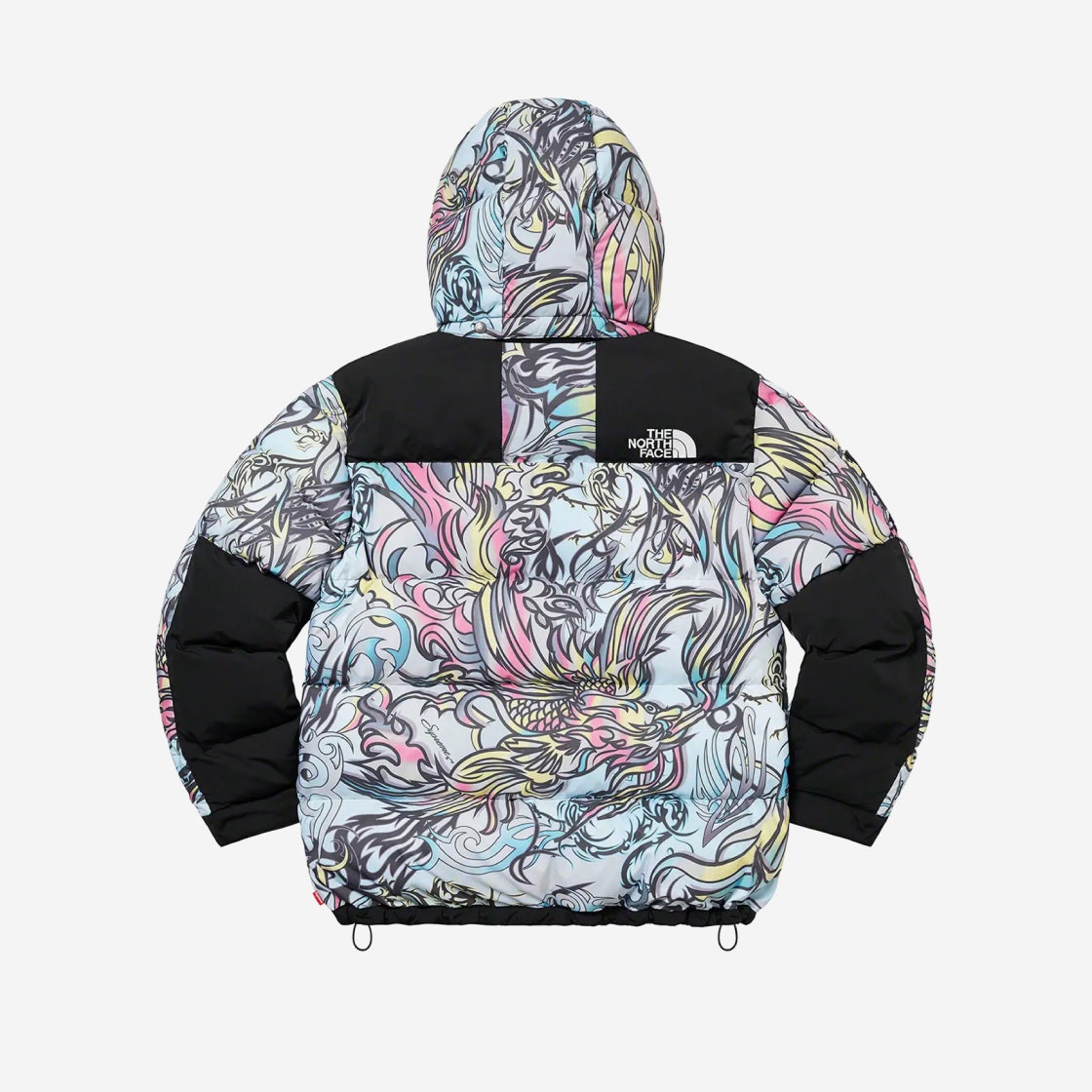 슈프림 x 노스페이스 700-필 다운 파카 멀티컬러 드래곤 - 22FW | Supreme | KREAM