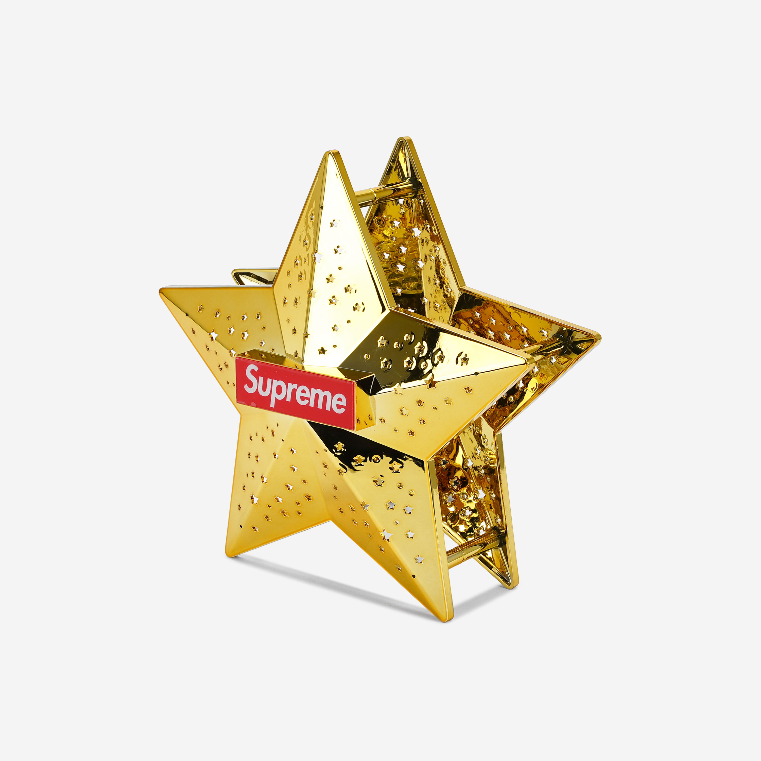 슈프림 크리스마스 트리 토퍼 골드 - 21FW | KREAM