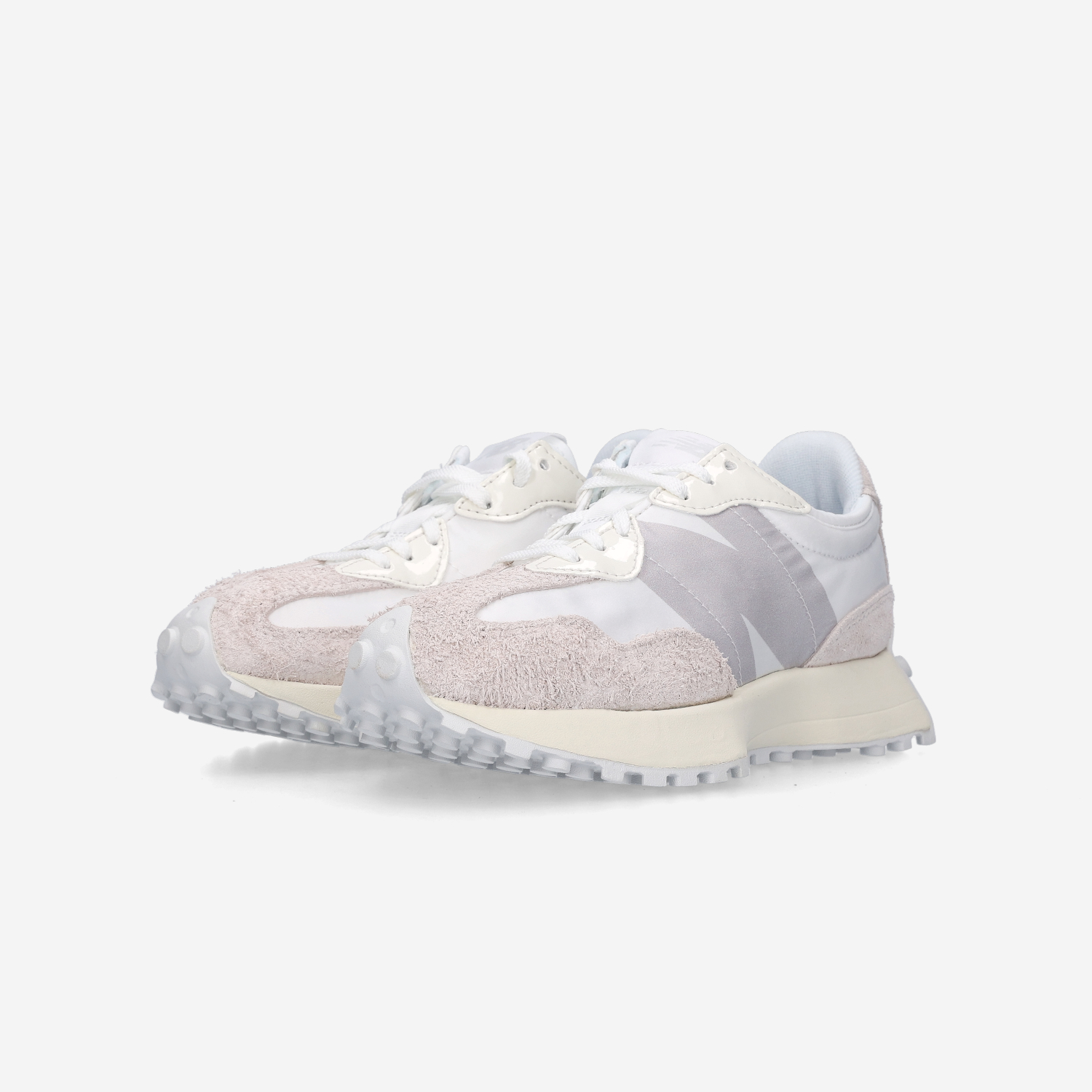 (W) 뉴발란스 327 화이트 문빔 | KREAM