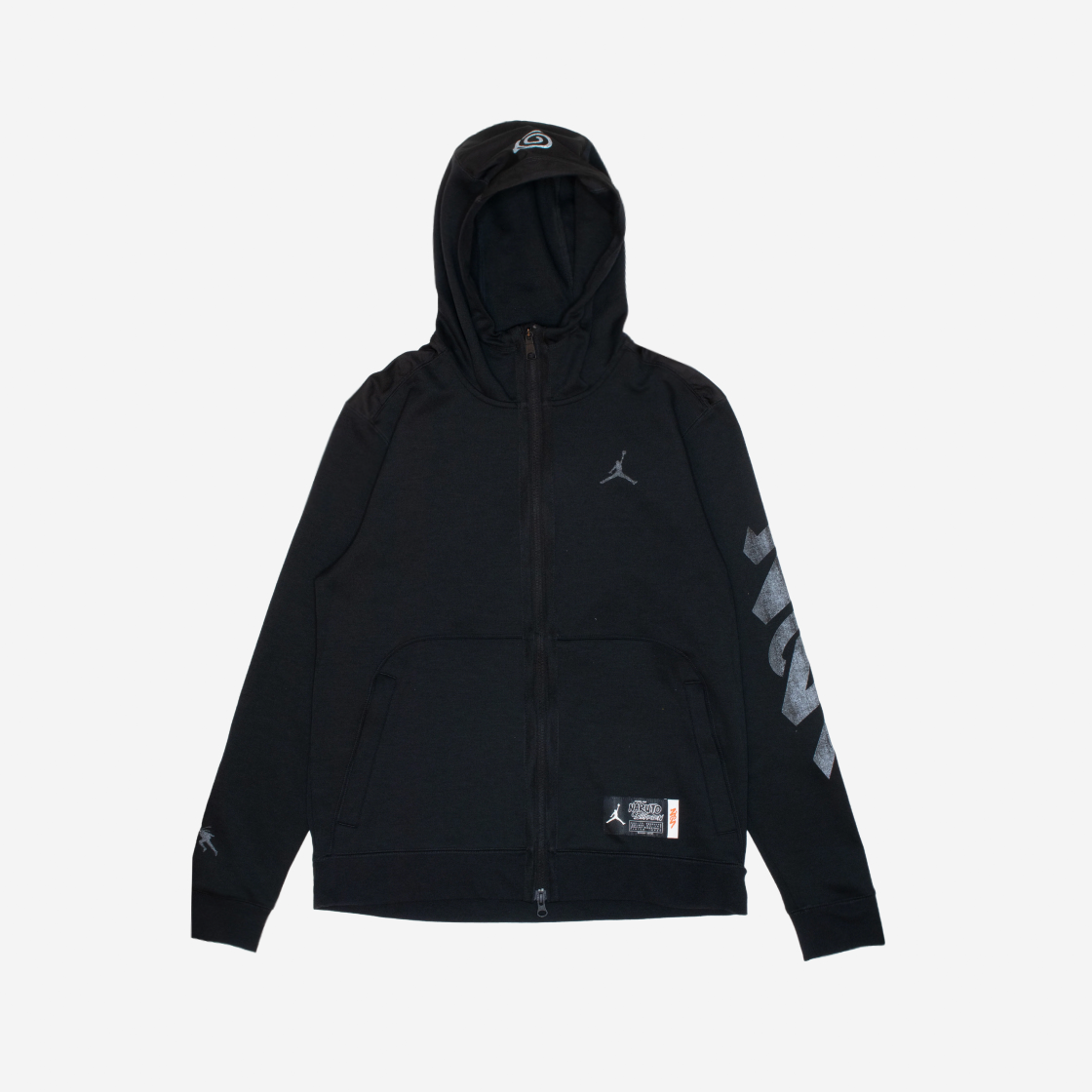 조던 x 자이언 나루토 풀 집 후드 자켓 블랙 - US/EU | Jordan | KREAM