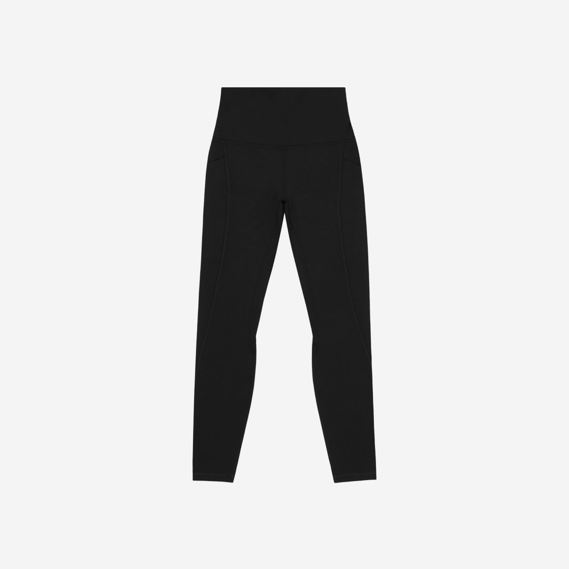 (W) 룰루레몬 얼라인 하이라이즈 24인치 포켓 팬츠 블랙 - 아시아 | Lululemon | KREAM