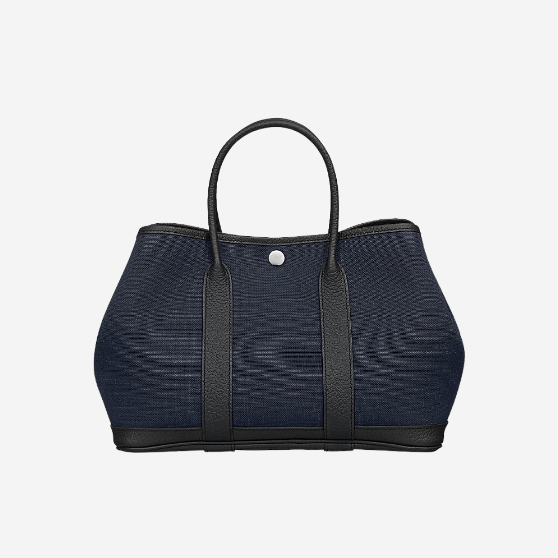 에르메스 가든 파티 30 백 캔버스 네곤다 & 팔라듐 하드웨어 블루 마린 누아 | Hermes | KREAM