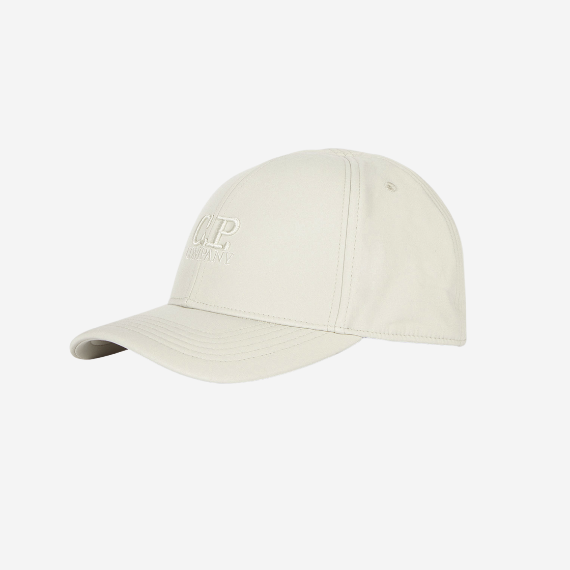 C.P. 컴퍼니 쉘-R 로고 캡 펠리칸 화이트 - 22FW | C.P. Company | KREAM