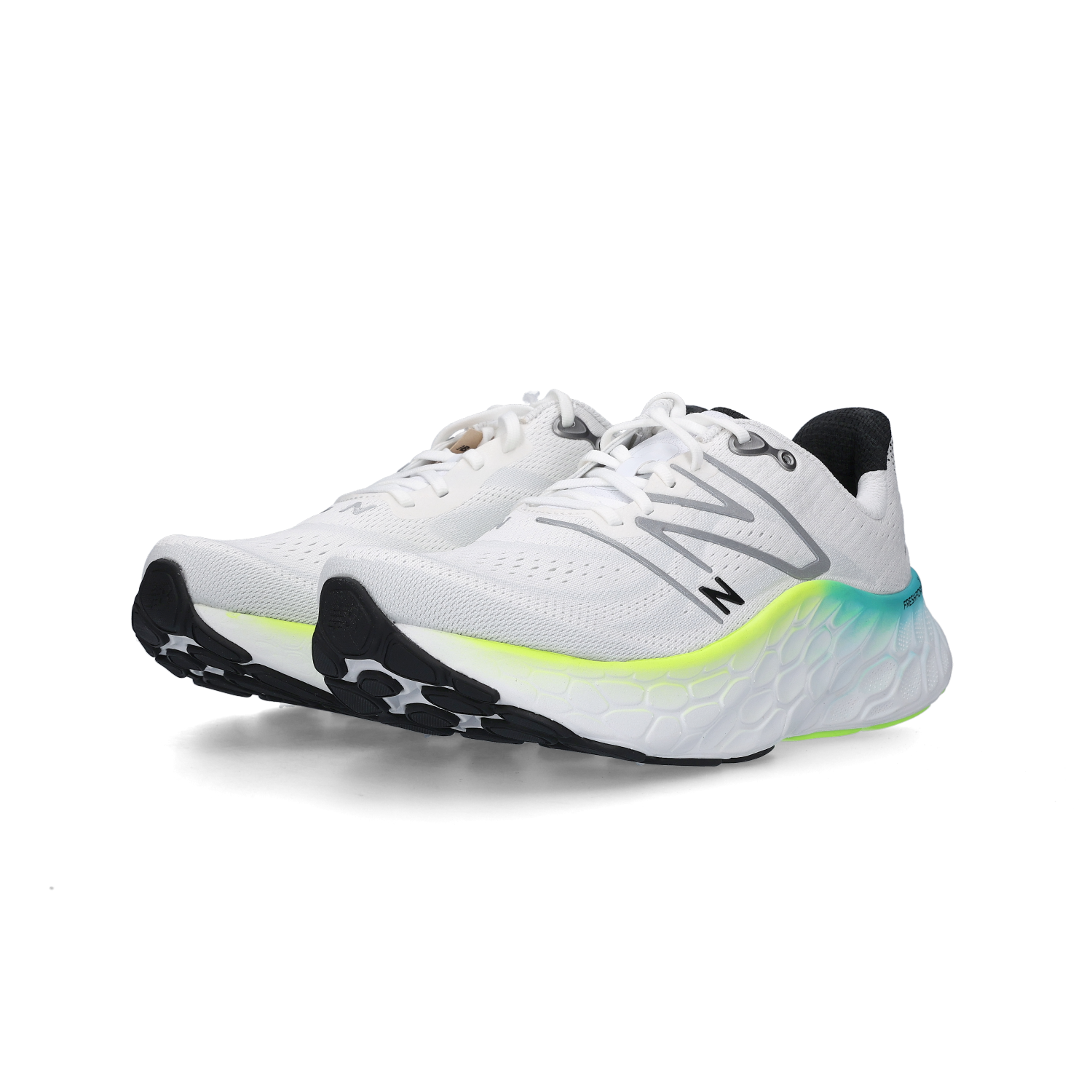 뉴발란스 프레쉬 폼 X 모어 v4 화이트 그린 - 2E 와이드 | KREAM