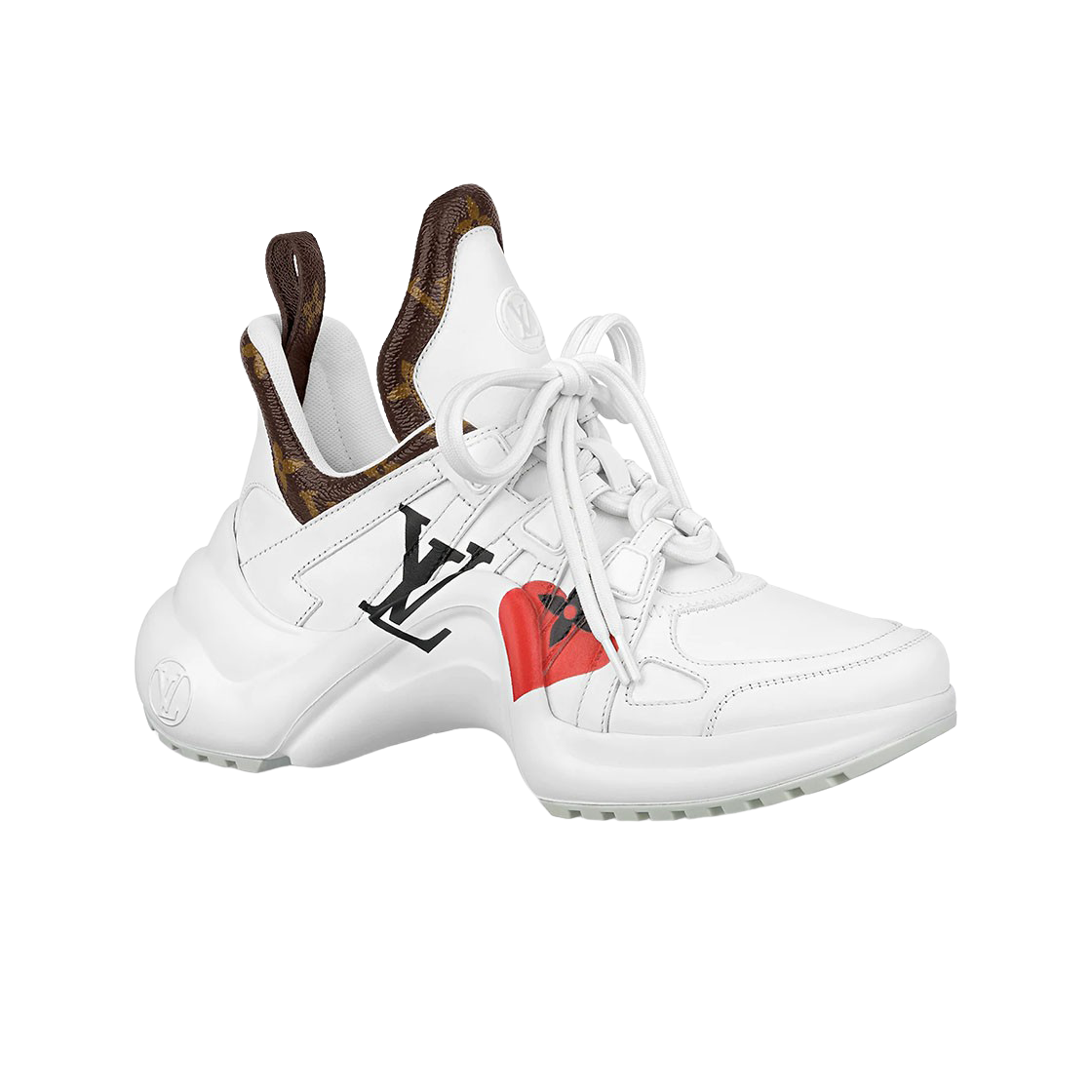 루이비통 게임 온 LV 아치라이트 스니커즈 화이트 | Louis Vuitton | KREAM