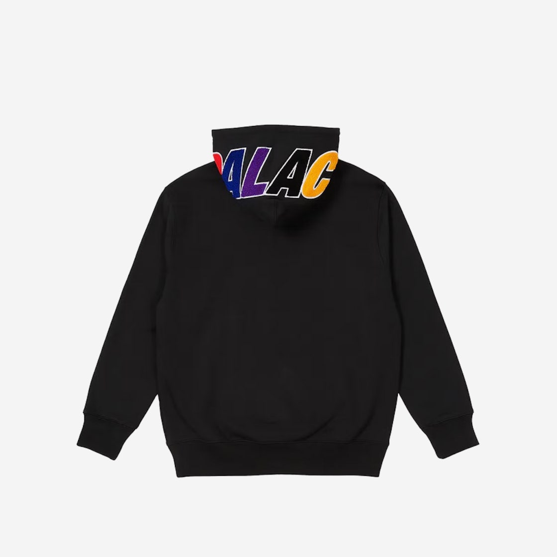 팔라스 스펠 아웃 셔닐 후드 블랙 - 22FW | Palace | KREAM