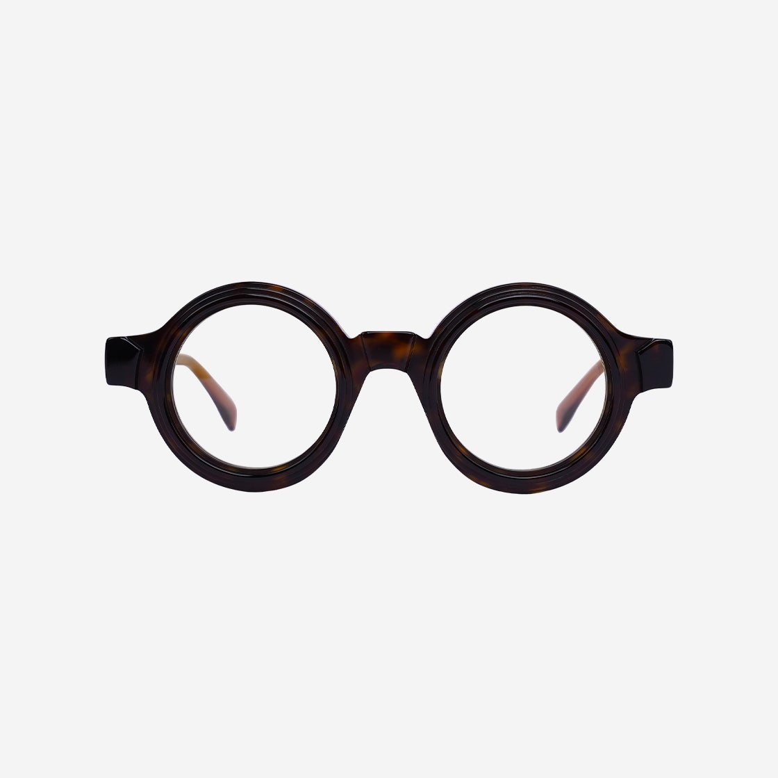 쿠보라움 S2 톨토이즈 투명 브라운 | Kuboraum | KREAM