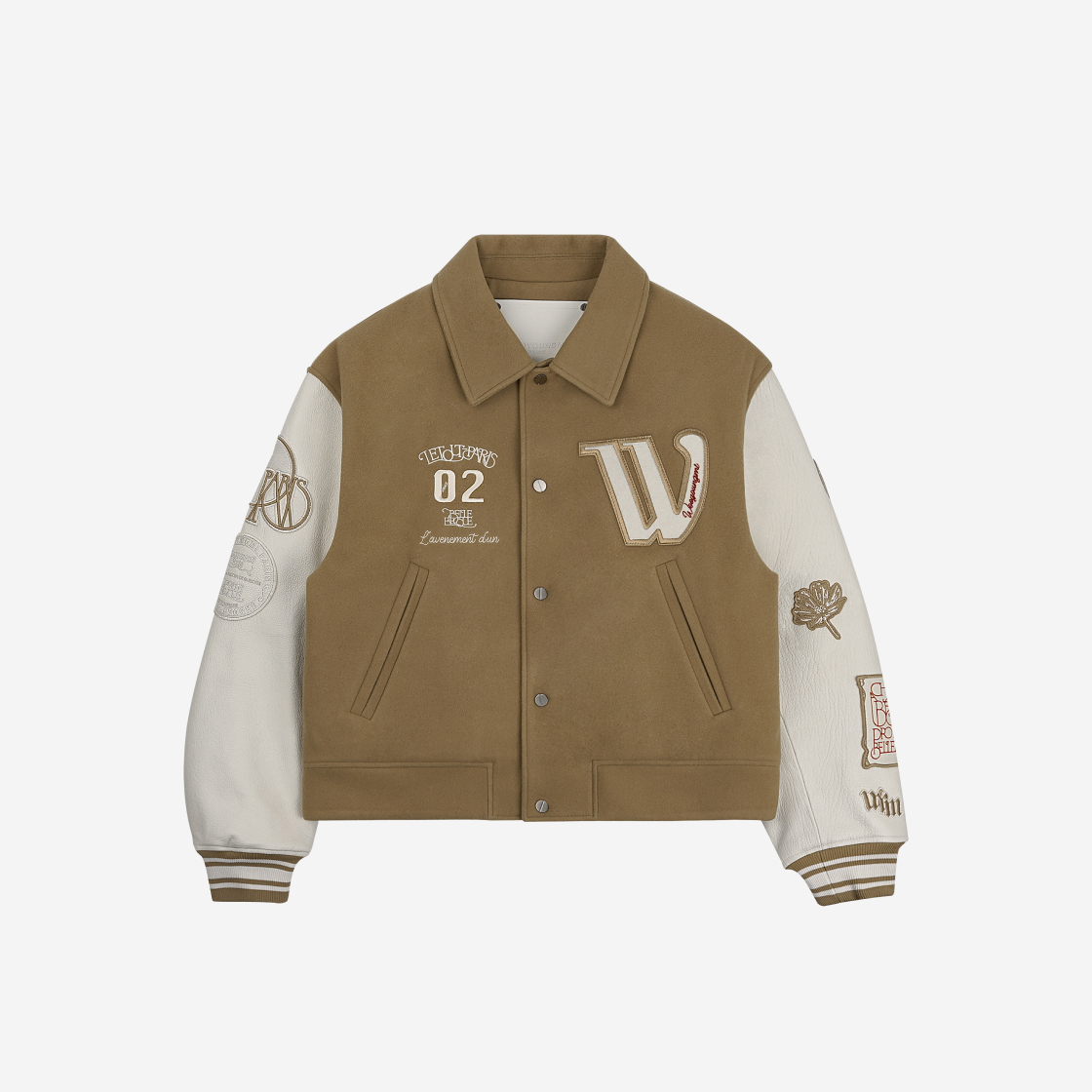 우영미 바시티 자켓 베이지 - 22FW | Wooyoungmi | KREAM