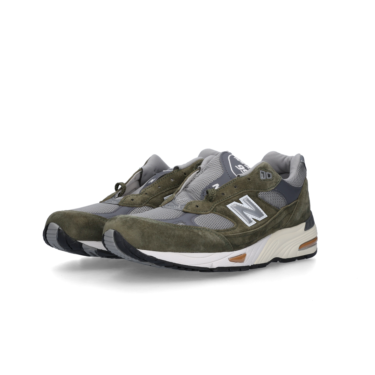 뉴발란스 991 메이드 인 UK 그린 그레이 | KREAM