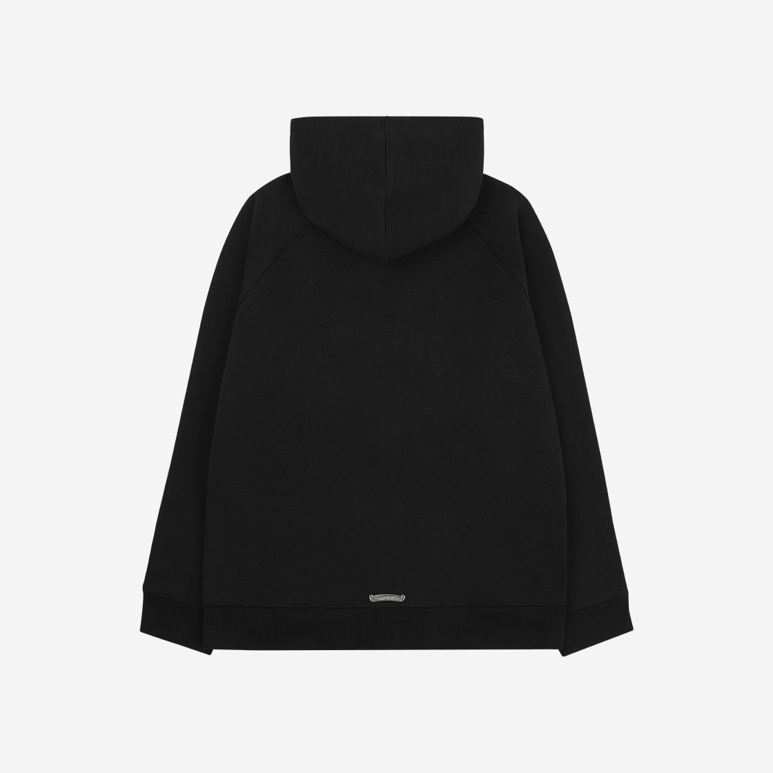 크롬하츠 크로스 레더 패치 집업 후드 블랙 | Chrome Hearts | KREAM