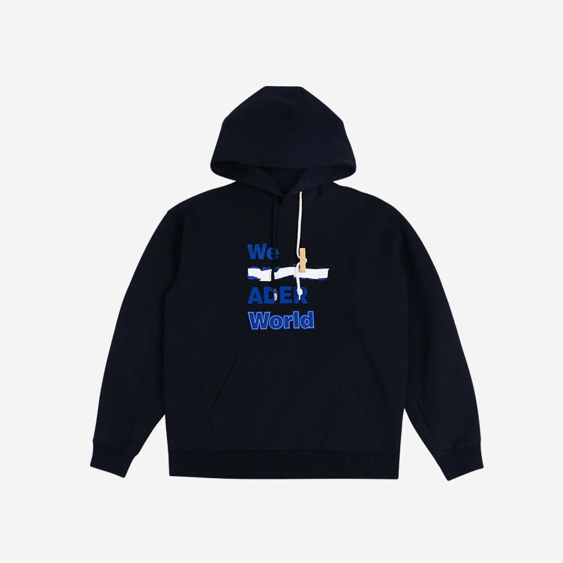 아더에러 위 아더 후드 느와르 | Ader Error | KREAM