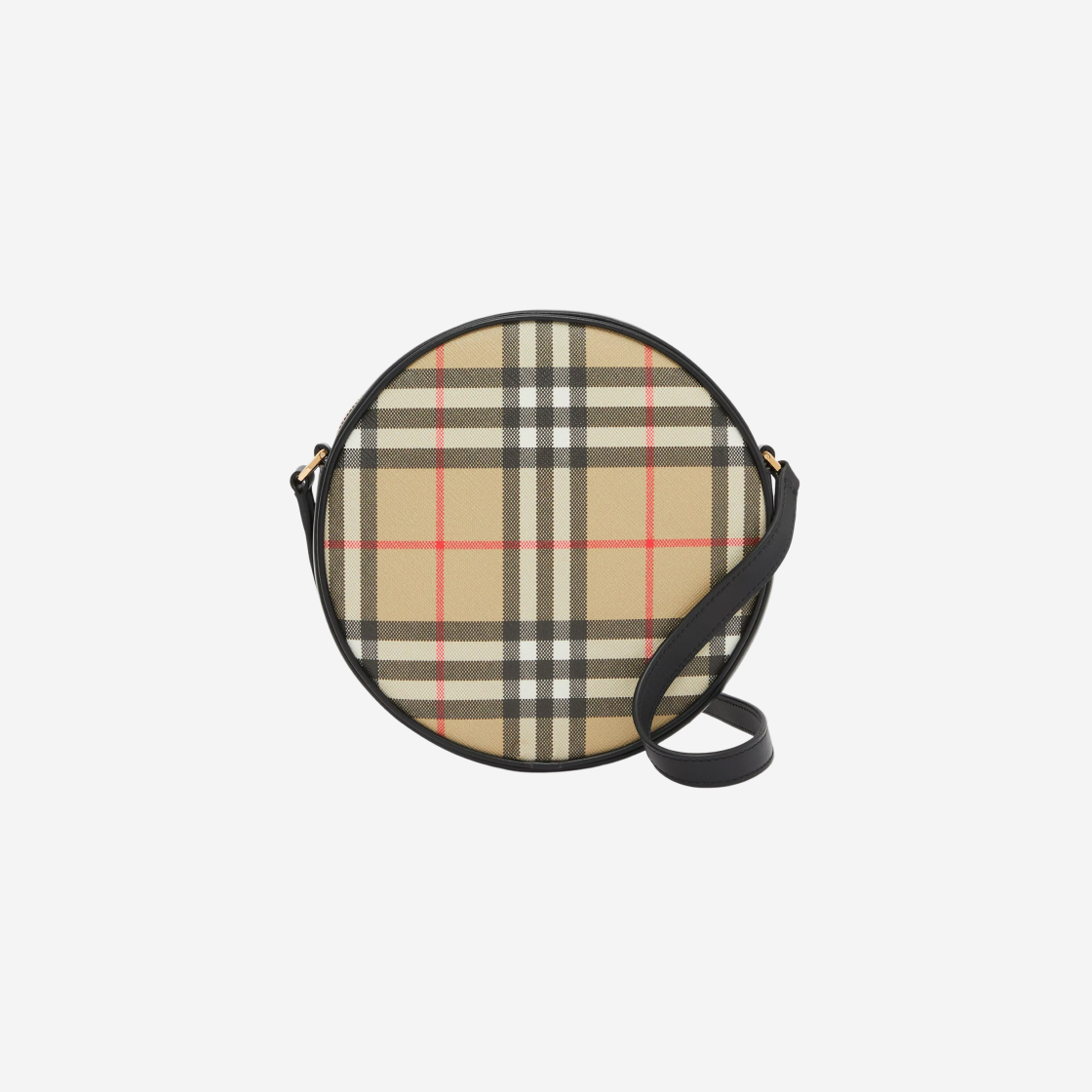 버버리 빈티지 체크 레더 루이스백 아카이브 베이지 Burberry Kream