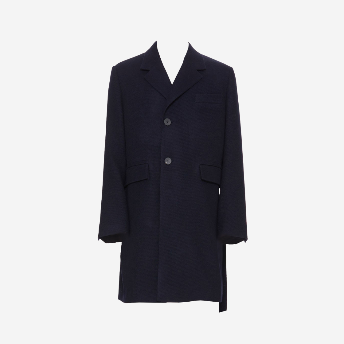 우영미 울 스트랩 코트 네이비 - 22FW | Wooyoungmi | KREAM
