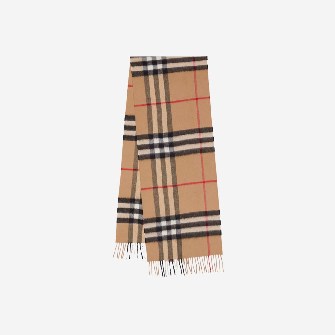 버버리 클래식 체크 캐시미어 스카프 아카이브 베이지 Burberry Kream
