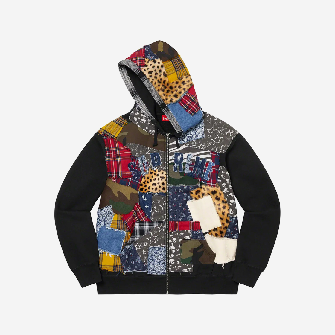 Supreme Patchwork Zip... STYLE | KREAM