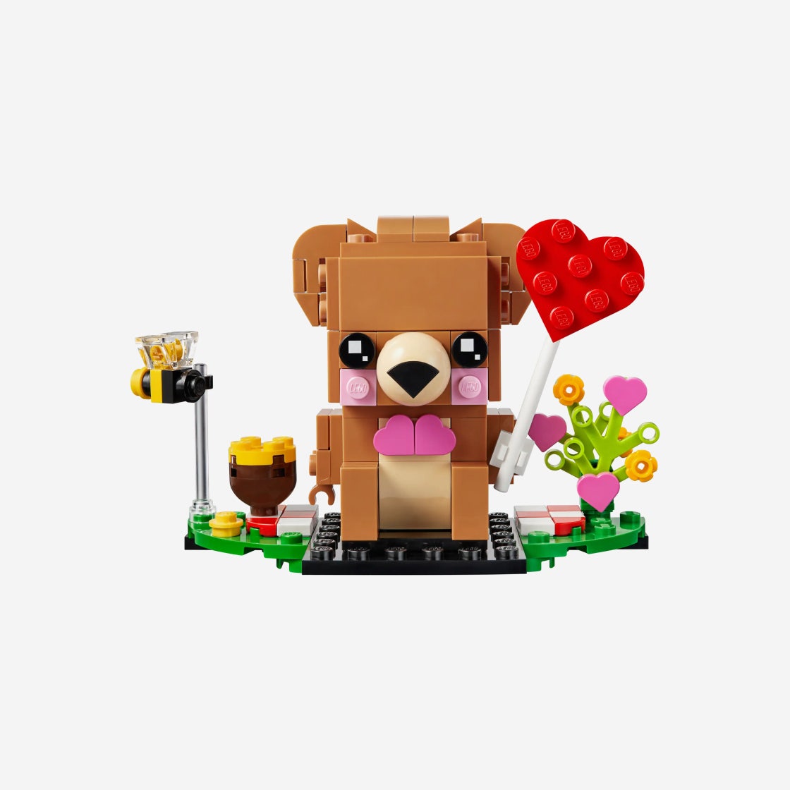 레고 브릭헤즈 밸런타인 곰 | Lego | KREAM