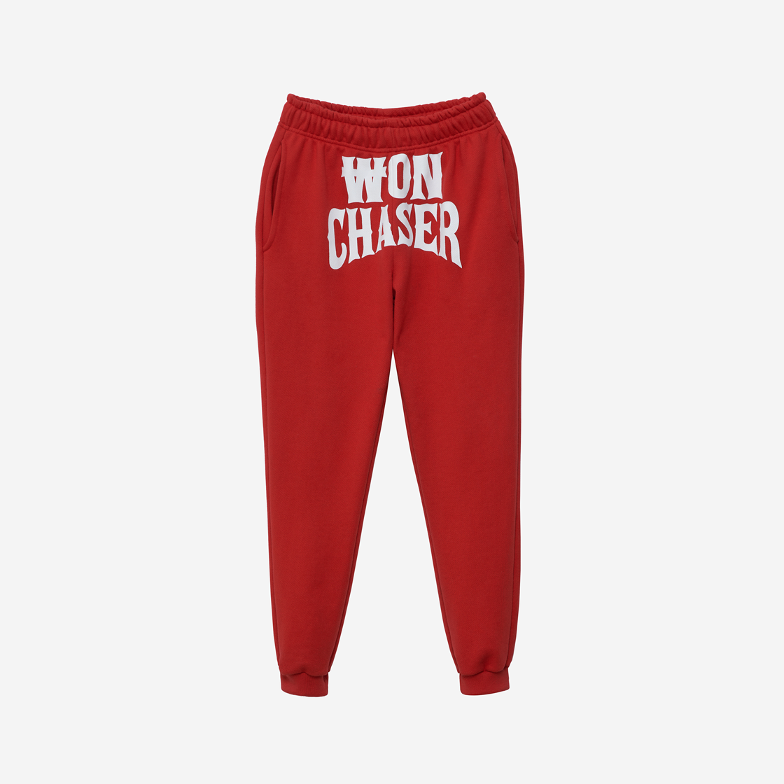 원체이서 체이서 스웨트팬츠 레드 | Won Chaser | KREAM
