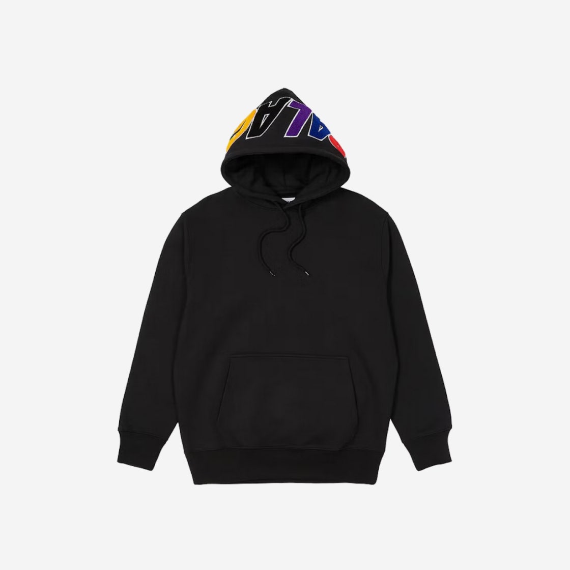 팔라스 스펠 아웃 셔닐 후드 블랙 - 22FW | Palace | KREAM