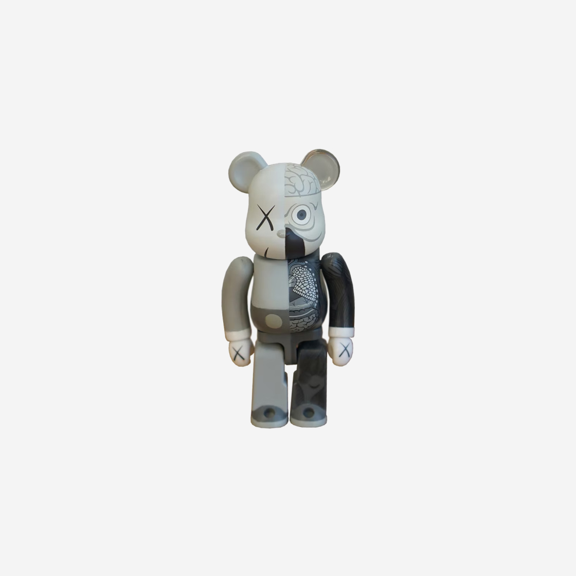 베어브릭 x 카우스 디섹티드 그레이 100% | Bearbrick | KREAM