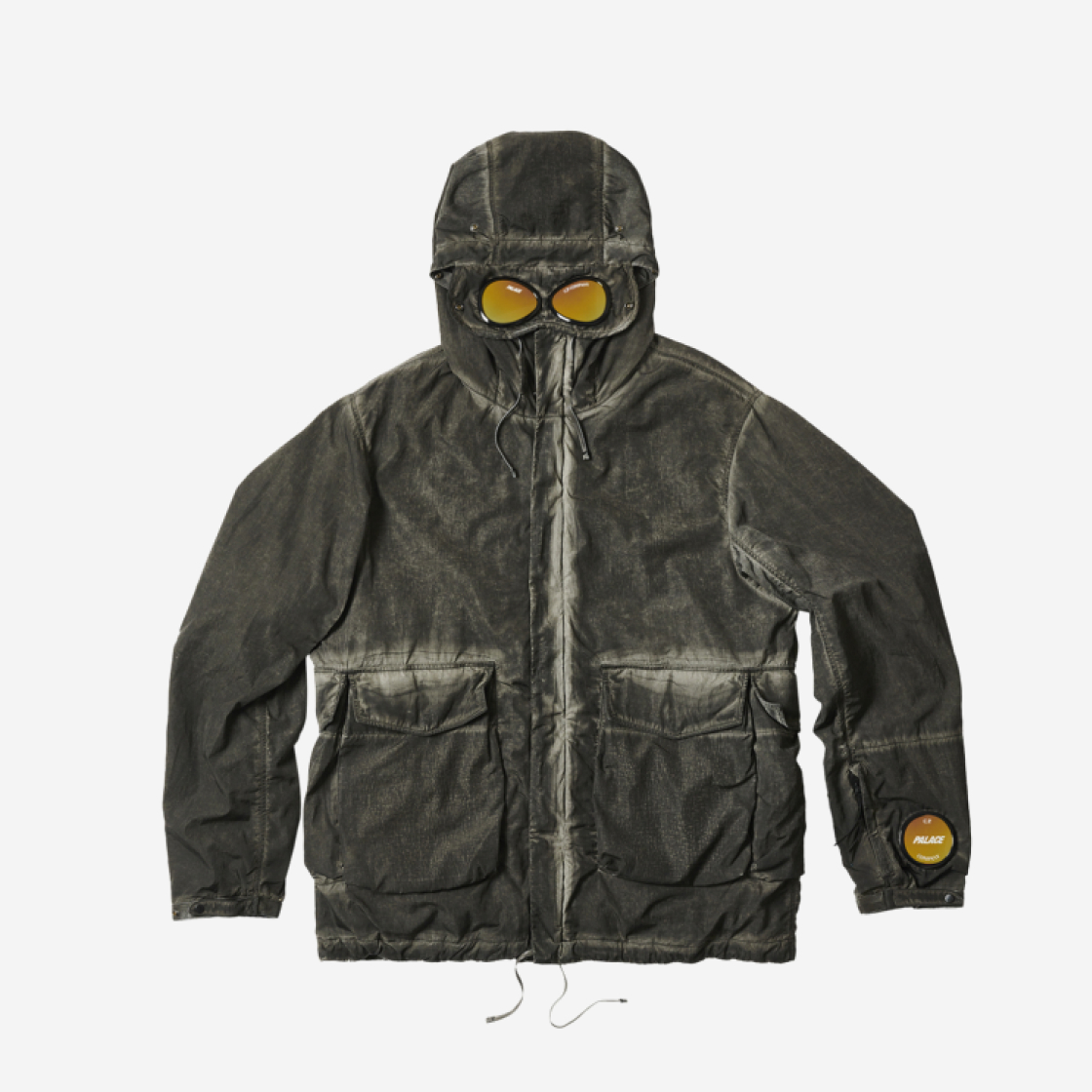 팔라스 x C.P. 컴퍼니 고글 자켓 블랙 - 22FW | Palace | KREAM