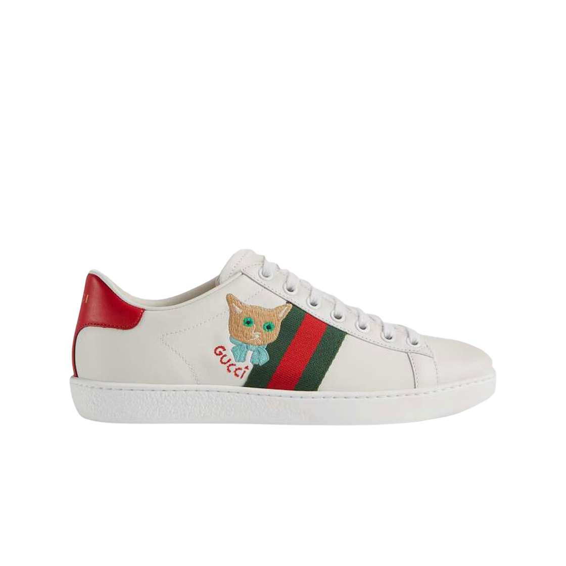 (W) Gucci Ace Cat Emb... STYLE | KREAM