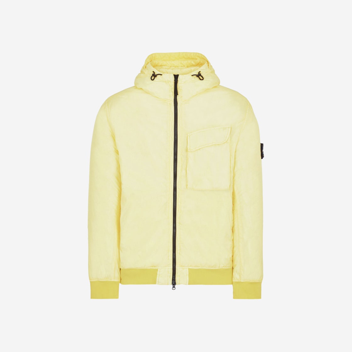 스톤 아일랜드 40723 크링클랩스 후드 블루종 레몬 - 22FW | Stone Island | KREAM