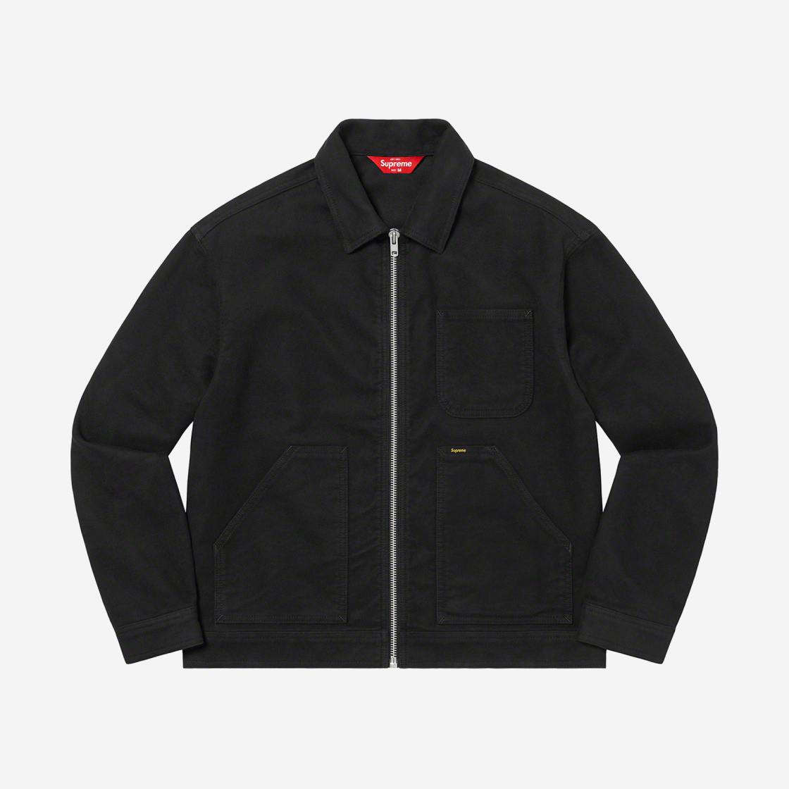 슈프림 몰스킨 워크 자켓 블랙 - 22FW | Supreme | KREAM