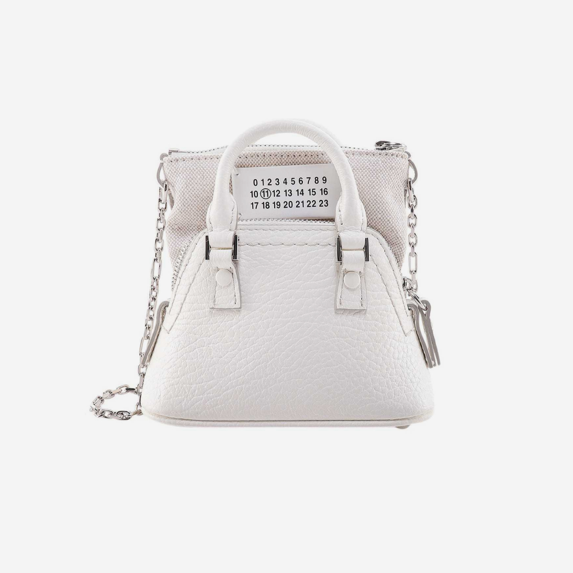 메종 마르지엘라 5AC 클래식 베이비 백 화이트 | Maison Margiela | KREAM