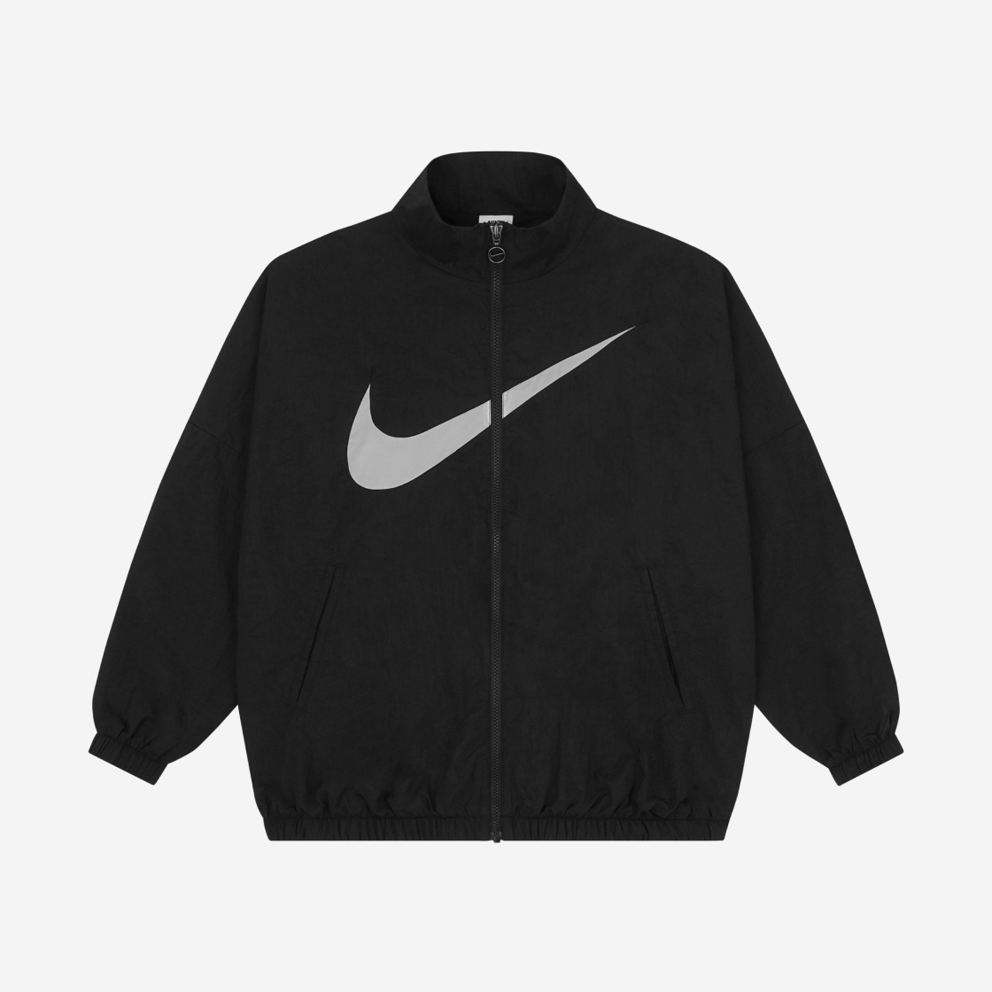 (W) 나이키 NSW 에센셜 우븐 자켓 블랙 - 아시아 | Nike | KREAM