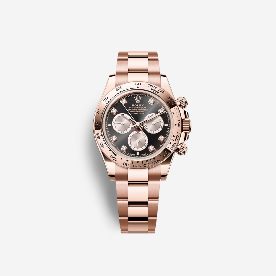롤렉스 코스모그래프 데이토나 40mm 126505 브라이트 블랙 선더스트 다이아 셋팅 오이스터 | Rolex | KREAM