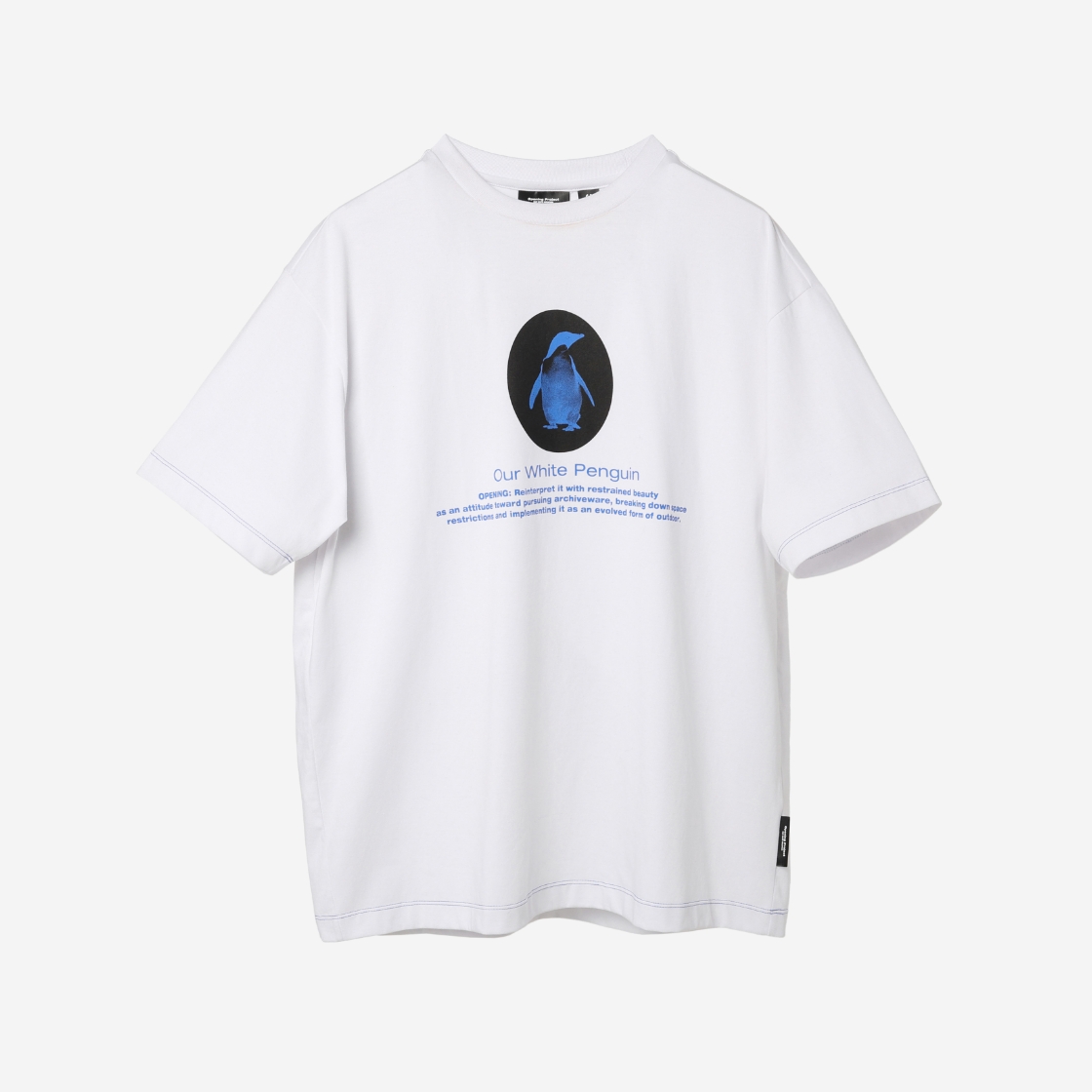 오프닝프로젝트 펭귄 티셔츠 화이트 | Opening Project | KREAM