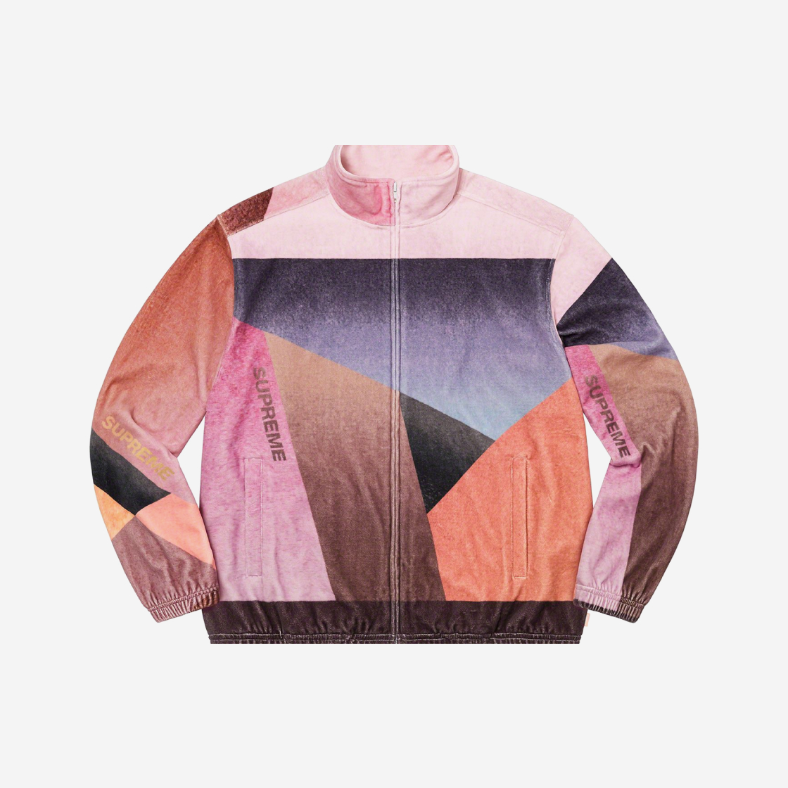 슈프림 지오 벨루어 트랙 자켓 핑크 - 23SS | Supreme | KREAM