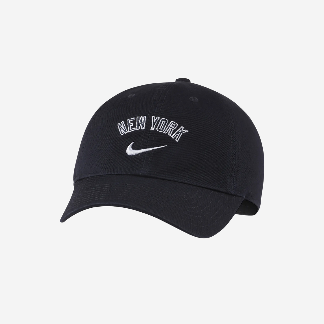 나이키 헤리티지 86 스우시 MLB 뉴욕 양키스 어드저스터블 캡 피치 블루 | Nike | KREAM