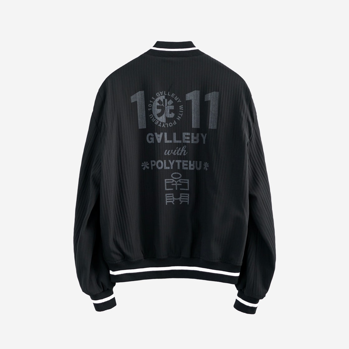 폴리테루 x 1011 갤러리 모뉴먼트 바시티 블랙 - 23SS | Polyteru | KREAM