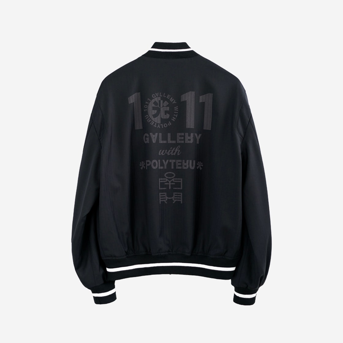 폴리테루 x 1011 갤러리 모뉴먼트 바시티 다크 네이비 - 23SS | Polyteru | KREAM