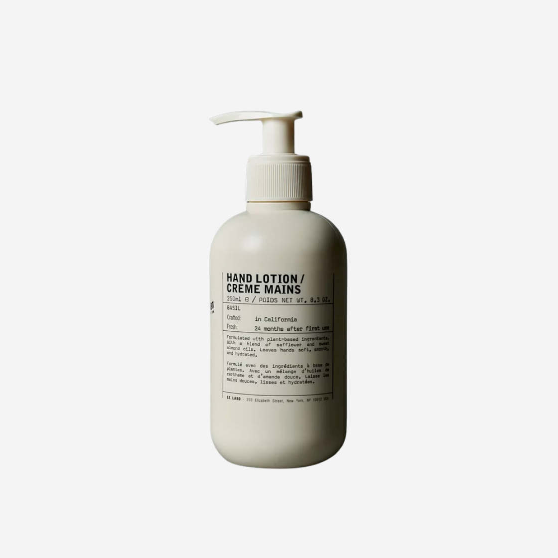 르라보 핸드 로션 바질 250ml (국내 정식 발매 제품) | Le Labo | KREAM