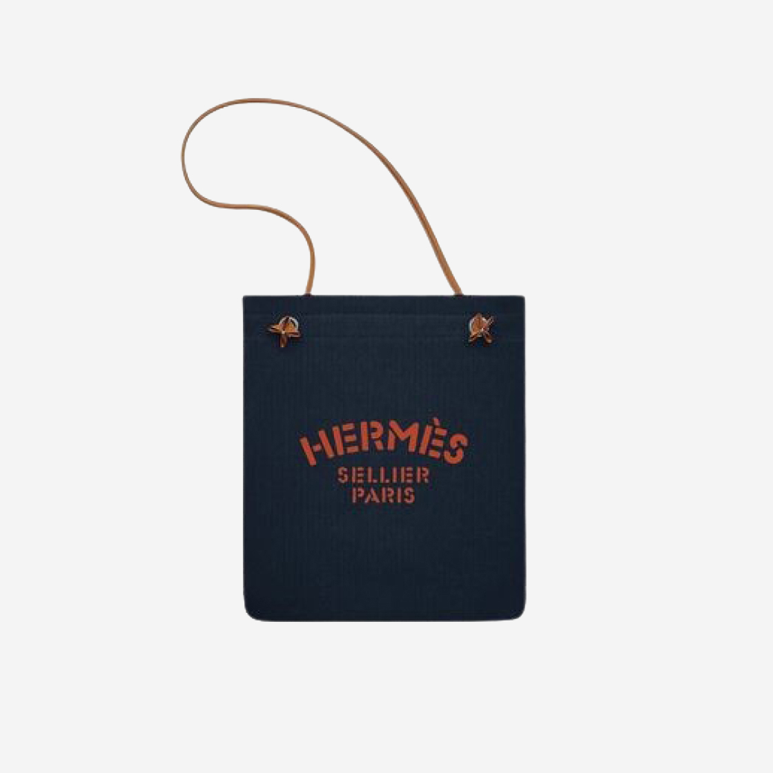 에르메스 에일린 그루밍백 캔버스 & 블루 인디고 골드 | Hermes | KREAM