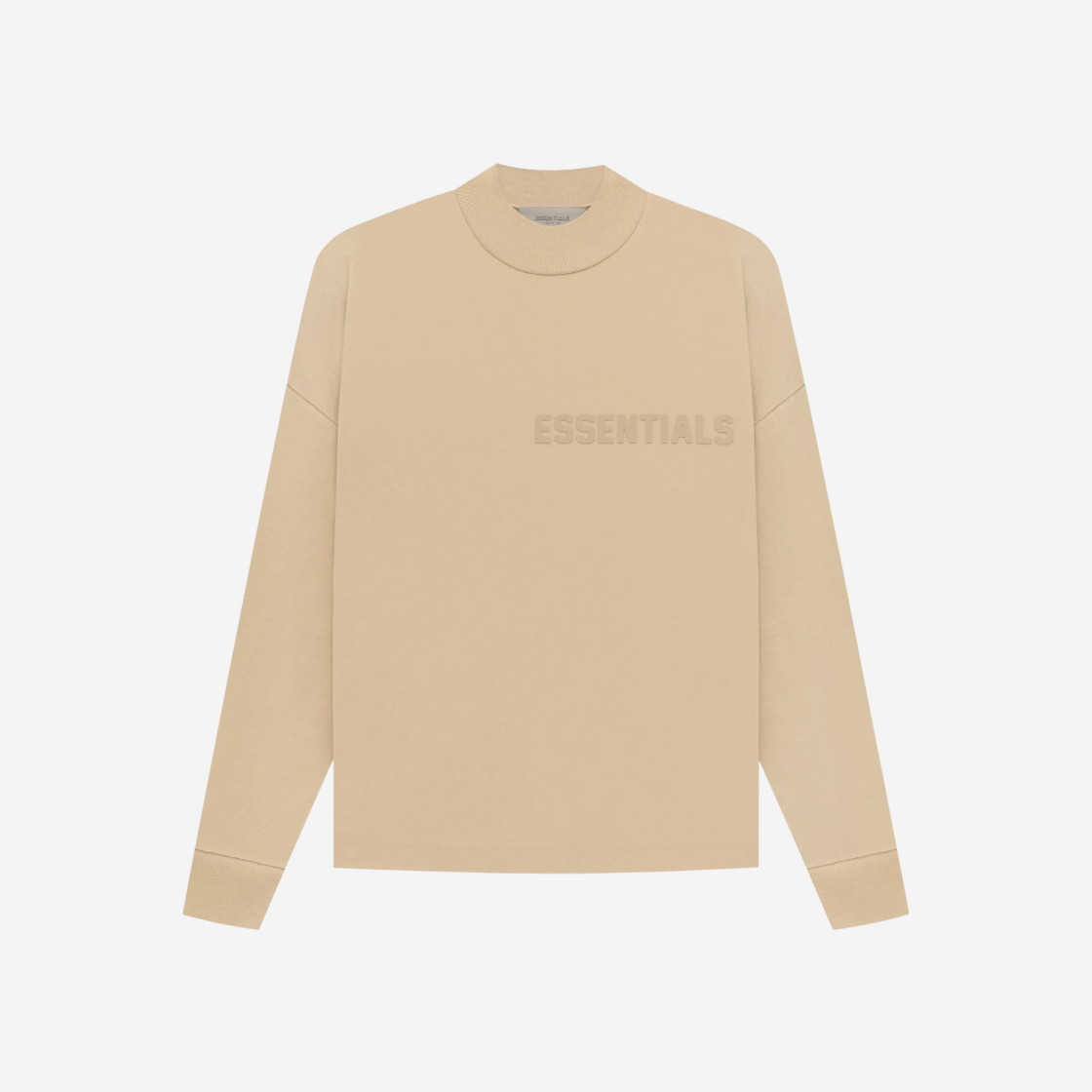 에센셜 롱슬리브 티셔츠 샌드 - 23SS | Essentials | KREAM