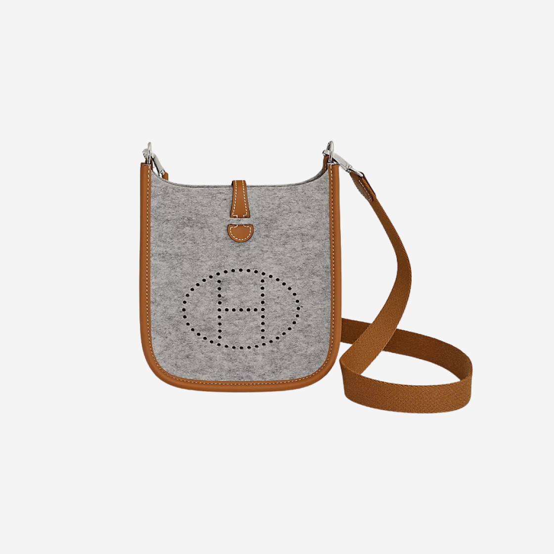 에르메스 에블린 16 백 펠트 스위프트 & 팔라듐 하드웨어 그리 끌레어 골드 | Hermes | KREAM