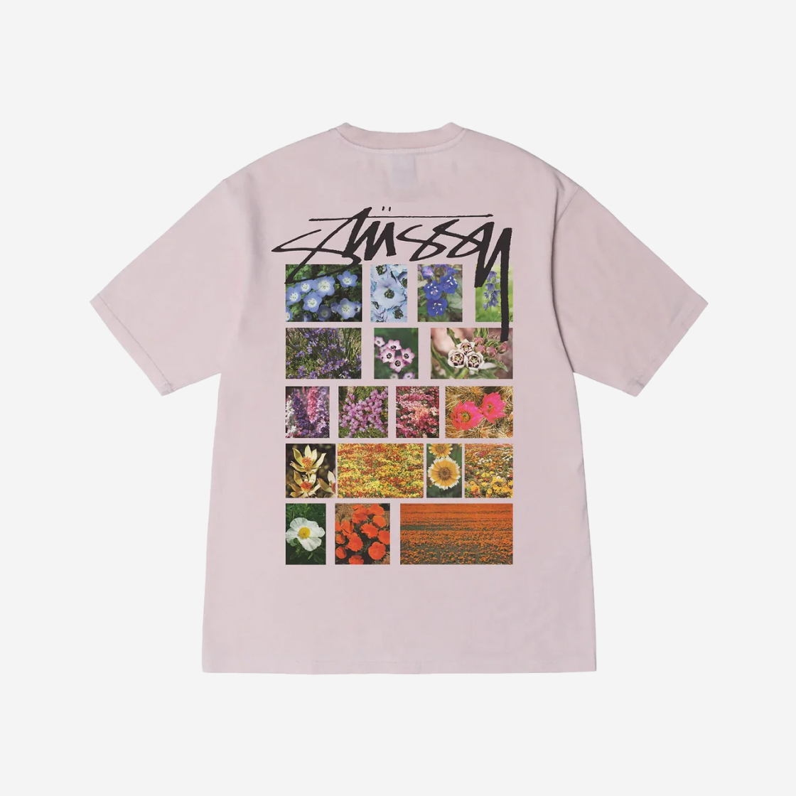 Stussy Flower Grid Pi... STYLE | KREAM